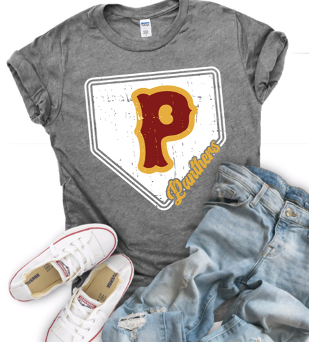 Home Plate Mascot (DTF Transfer) | Hookful Designs DTF