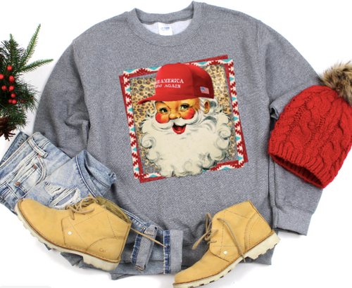 MAGA Santa (DTF transfer) | Hookful Designs DTF