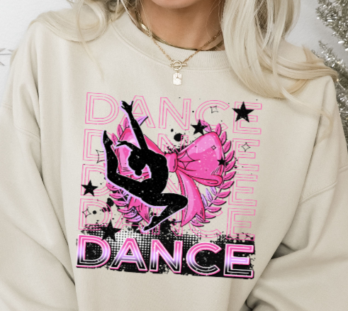 Dance silhouette (DTF Transfer) | Hookful Designs DTF
