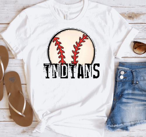 Doodle Baseball (DTF Transfer) | Hookful Designs DTF