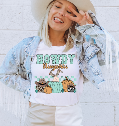 Howdy Pumpkin (DTF Transfer) | Hookful Designs DTF