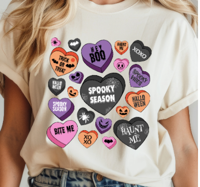 Spooky Season conversation (DTF Transfer) | Hookful Designs DTF