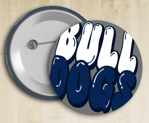 Button Bubble Mascot | Hookful Designs DTF