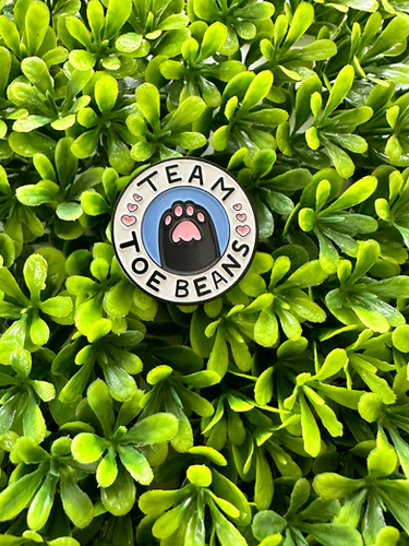 Team Toe Beans Pin | Hookful Designs DTF