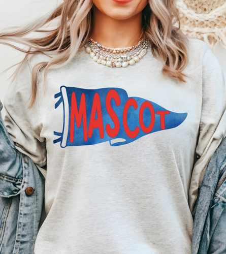 Wavy Pennant (DTF Transfer) | Hookful Designs DTF