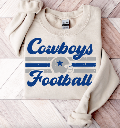 Retro Football (DTF Transfer) | Hookful Designs DTF