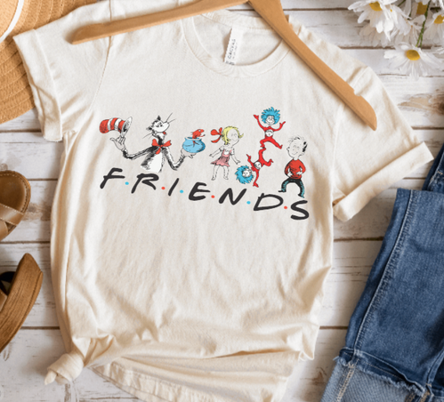 Friends (DTF Transfer) | Hookful Designs DTF