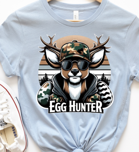 Egg Hunter deer (DTF Transfer) | Hookful Designs DTF