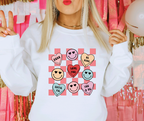 Conversation smileys (DTF Transfer) | Hookful Designs DTF