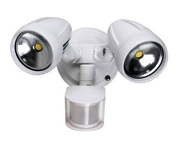 DOUBLE SPOTLIGHT SENSOR TRICOLOUR (AC4202/WH/TC) | 3A Lighting