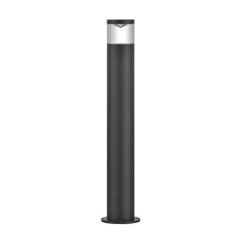 Black LED Bollard Light GU10 (ST5161-445MM) | Everglow Lighting
