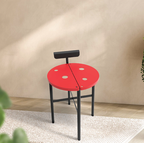 Ladybug Chair– Metal Chair Inspired by Nature’s Most Iconic Beetle ...