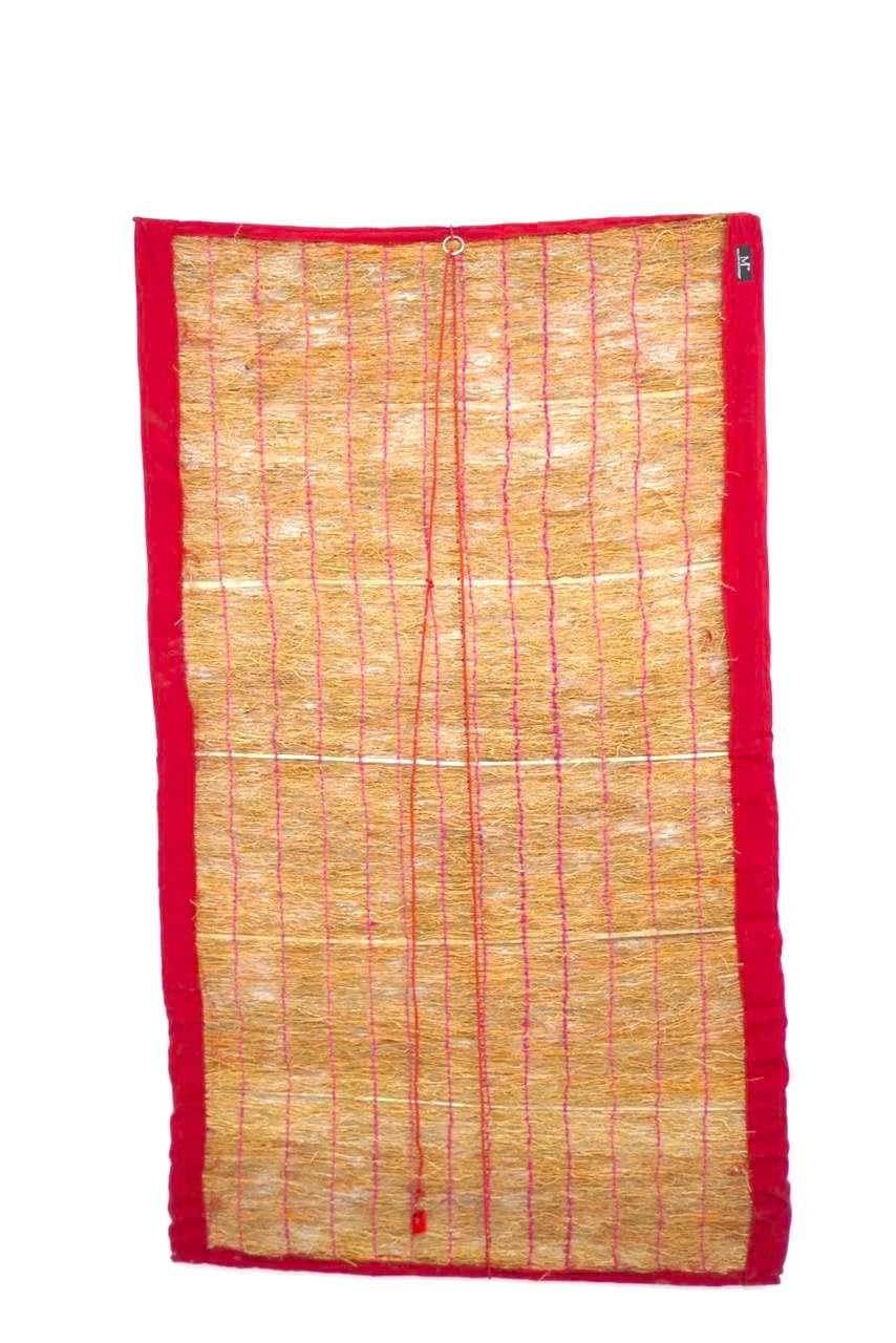 Vetiver Curtains-Handmade from Roots of Khus Grass | Rebuilt