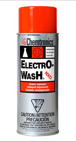 Chemtronics Electro-Wash NXO Cleaner/Degreaser - 12.5oz Aerosol Can ...