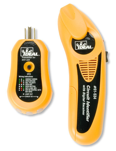 Ideal 61-534 Digital Circuit Breaker Finder with GFCI Tester | PFP 2024
