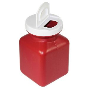 PFP Large Fiber Optic Disposal unit with snap top, 3 1/2" W x 5 1/2"H ...