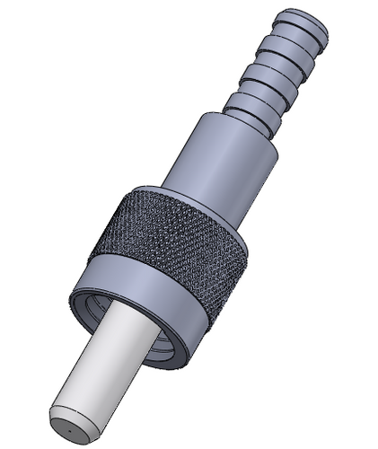 SMA 905 Ceramic Ferrule Connector, MM - Stainless