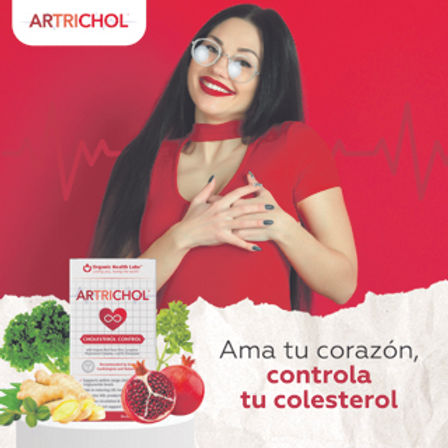 Ama tu corazón, controla tu colesterol con Artrichol®
