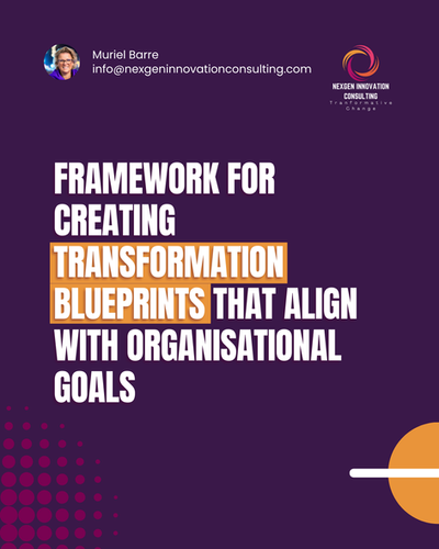 Framework for Creating Transformation Blueprints That Align with ...