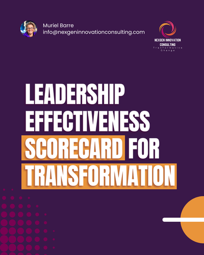Leadership Effectiveness Scorecard for Transformation | NexGen ...