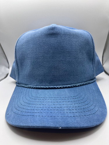 Blue Fabric Trucker | Patch Works Hat Co.