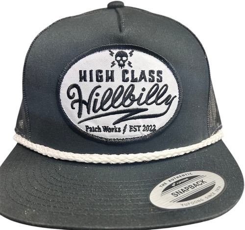High Class Hillbilly Rope Trucker | Patch Works Hat Co.