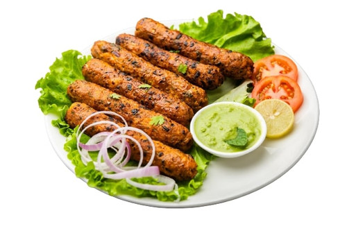 Buy Chicken Seekh Kabab (12 pcs) @Rs.540 | Orange Food Expert
