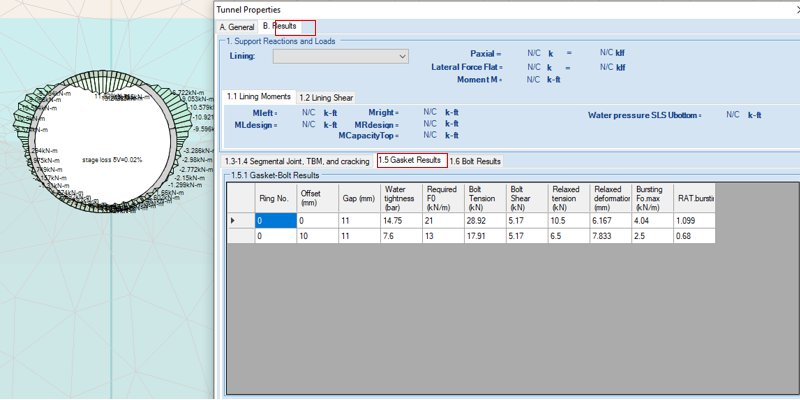 Tunnels in DeepEX: TBM Tunnels with Segmental Linings