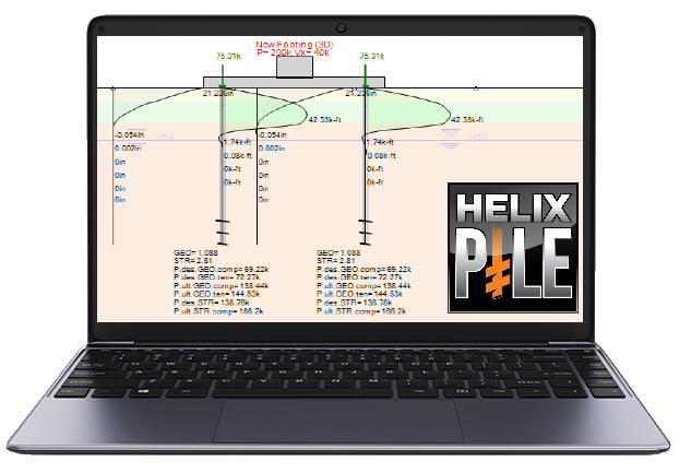 Helical Piles - Lateral Pile Load Test Calibration