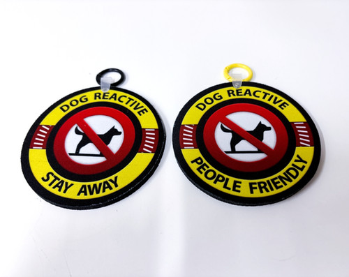 "Dog Reactive" Patch Tab | Wuffable