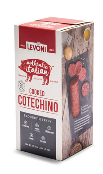 Levoni Cooked Cotechino Italian sausage - 1.1lb | Becro Food and ...