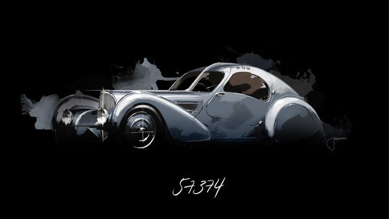 The Bugatti Type 57 SC Atlantic and the mystery of the Black