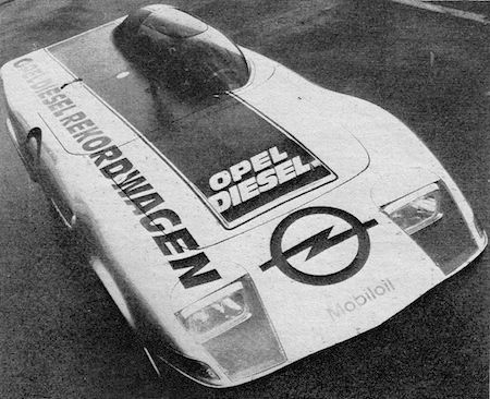 Opel GT: The record machine in electric and diesel