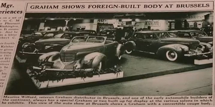 One of Saoutchik's two “Shark-Nose” Graham 97 Cabriolets from 1938 ...