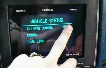 Buick Riviera: first touchscreen