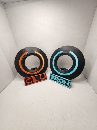 TRON & CLU Identity Disk Set from the TRON: LEGACY movie! | 6Bears 3D ...