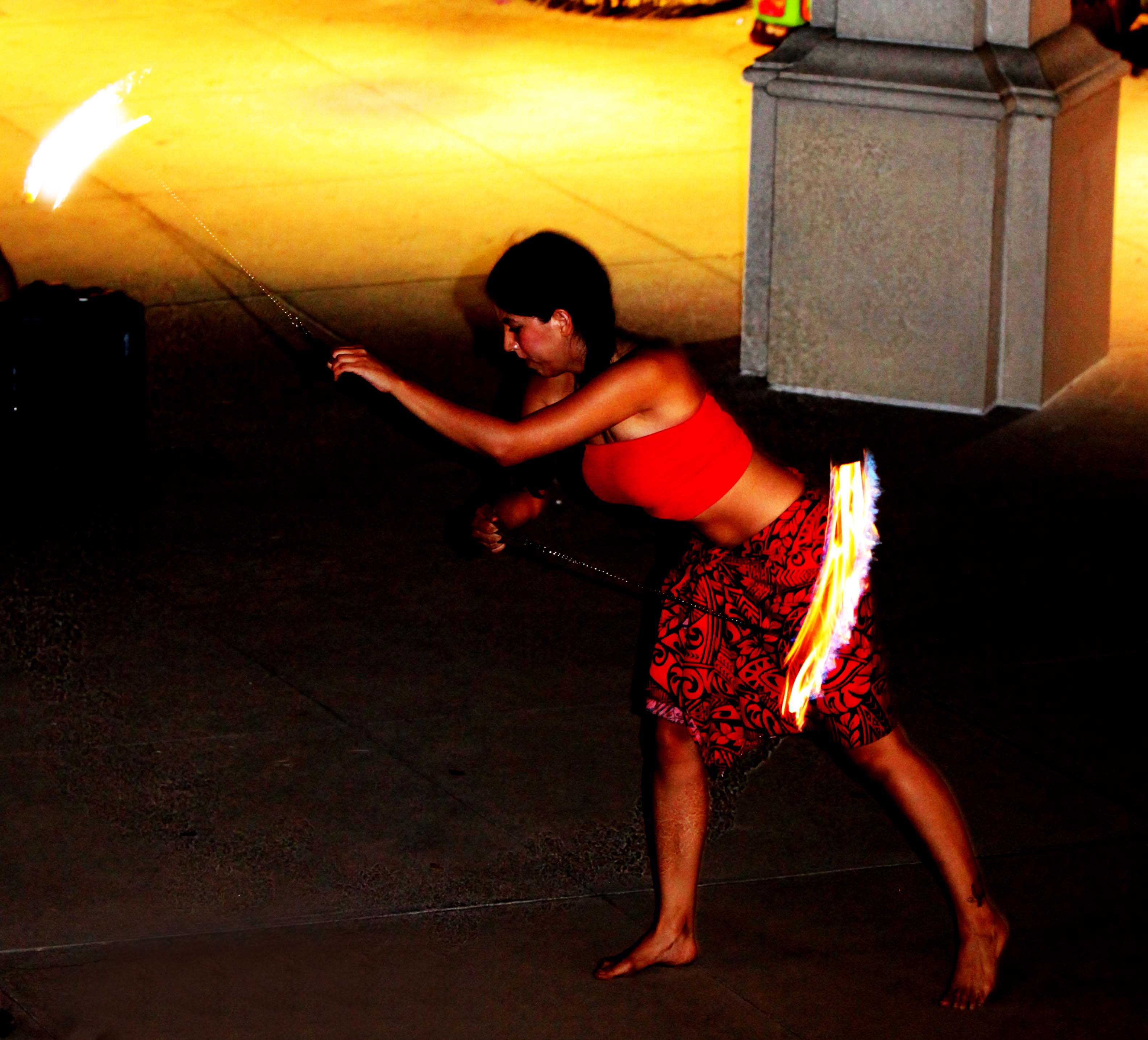 Fire Dancers | polynesian