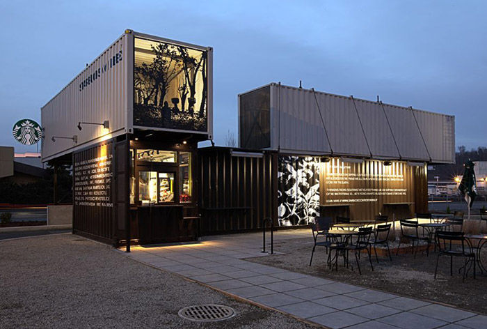 A Complete Guide provided on the shipping container Coffee shops