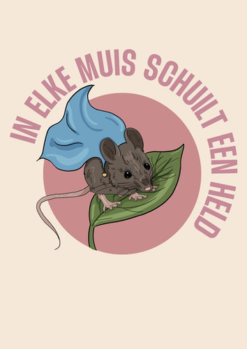 Zelfliefde-kaart 'MUIS' | RoosBlufpand