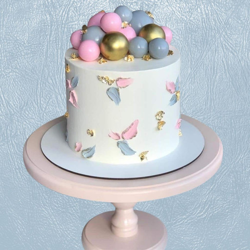Premium Gender Reveal Cake | Bakery Bites Cafe