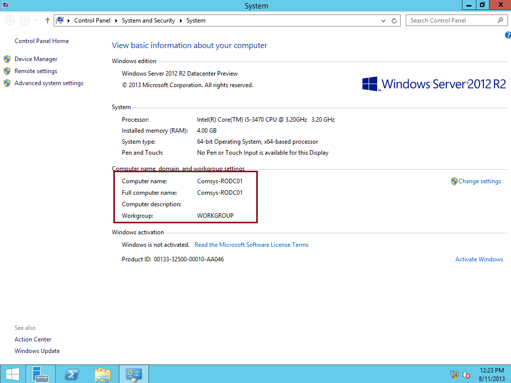 Step by Step Installing and Configuring a RODC in Windows Server 2012 R2