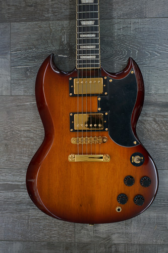AIO ASG Electric Guitar - Honey Burst | Your Next Custom AIO l All In ...