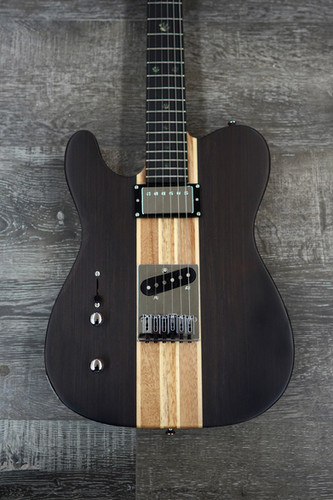 AIO TC1-H Left-Handed Electric Guitar - Dark Walnut *Humbucker Neck ...