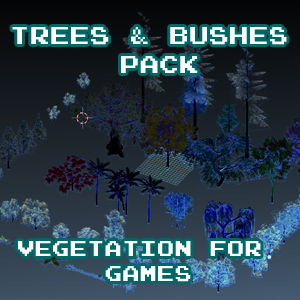 Trees & Bushes Pack | darkcom.dev