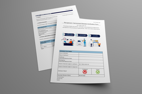 Recognized/Harmonized Standard Verification Form – ISO 17664-2:2021 ...