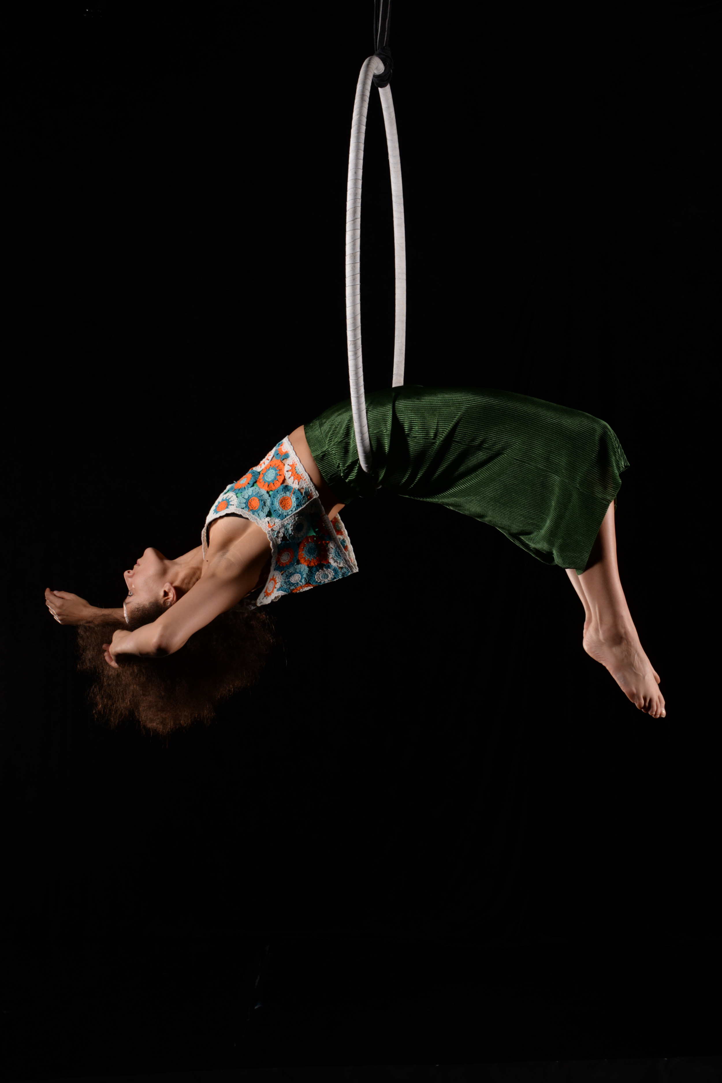 Aerial Hoop Choreography | West Midlands Circus Centre