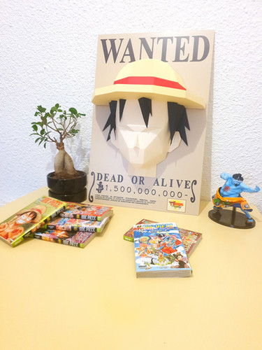 Kit Buste Luffy + support | Manga Trophy