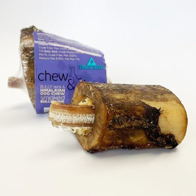 Himalayan Dog Chew Smoked Bully Bone Small, 3 Oz | Pawskies