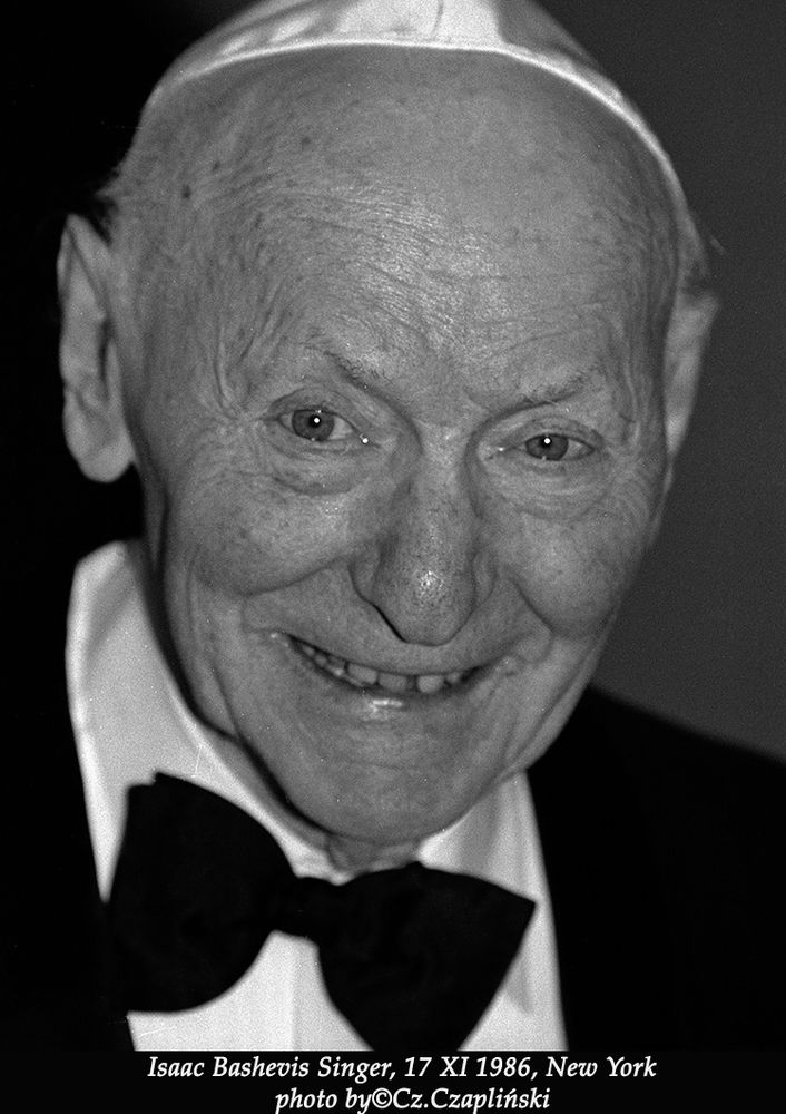 PORTRET z HISTORIĄ Isaac Bashevis Singer
