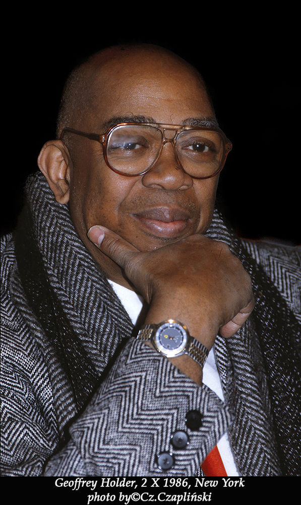 PORTRET z HISTORIĄ Geoffrey Holder